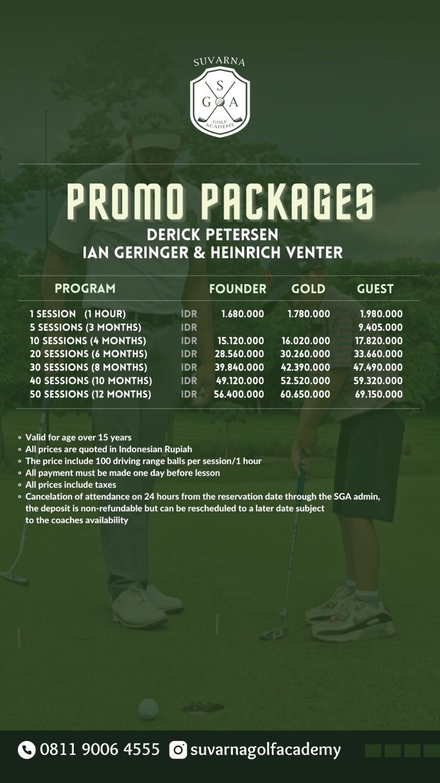 Suvarna Golf Academy - Suvarna Jakarta Golf Club